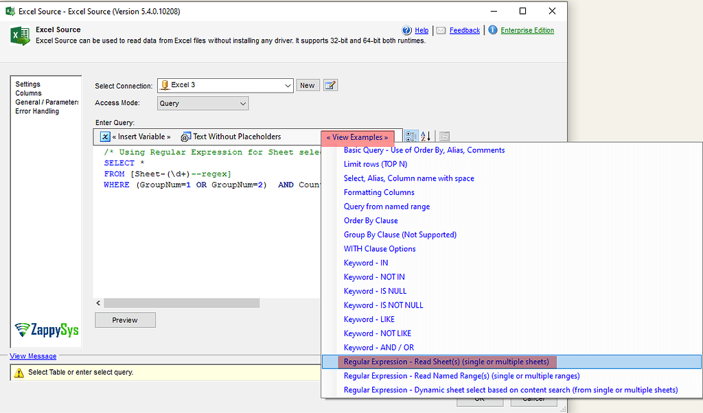 How to read multiple Sheets from Excel File using SSIS - SSIS PowerPack ... How to read multiple Sheets from Excel File using SSIS - SSIS PowerPack ...