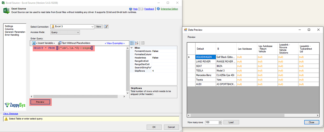 How to read multiple Sheets from Excel File using SSIS - SSIS PowerPack ...