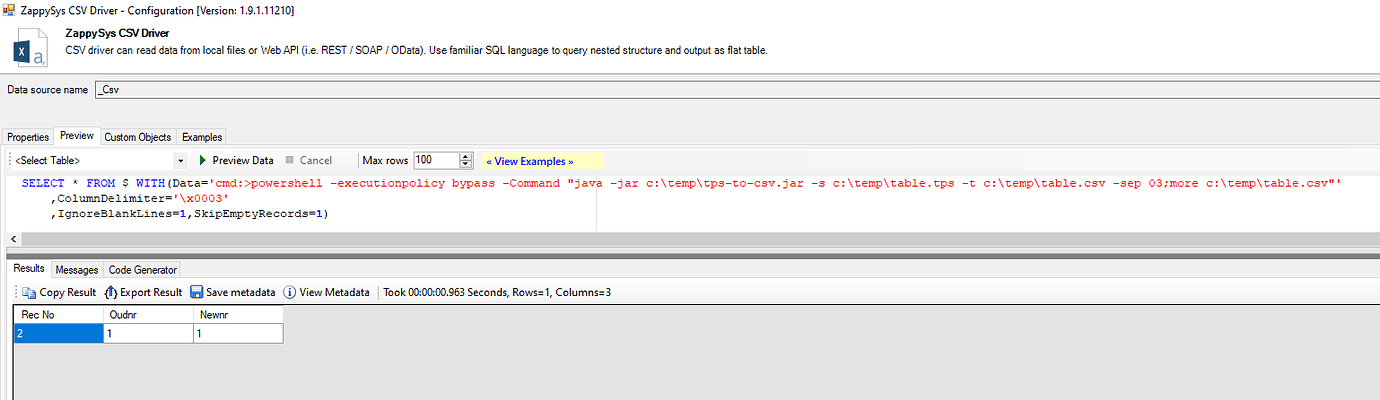 ODBC tutorial: How to read TPS File in Power BI / ODBC Apps - ODBC ...