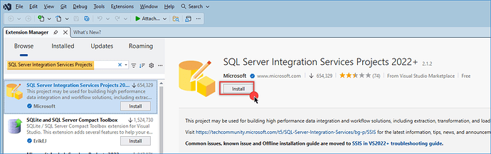 How to install SSIS PowerPack in Visual Studio 2026 - Getting Started ...