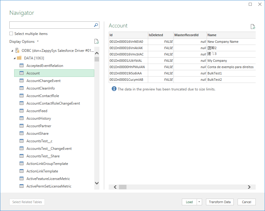 ODBC tutorial: How to read and modify data in Salesforce with Excel ...