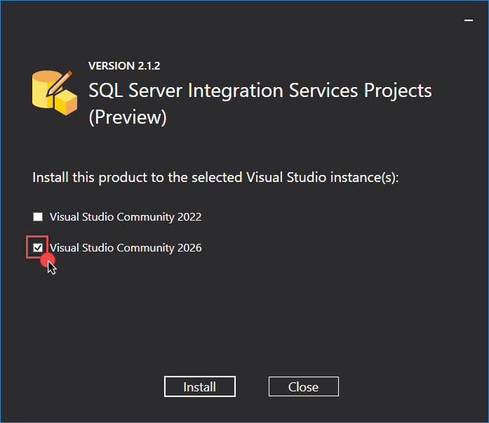 How to install SSIS PowerPack in Visual Studio 2026 - SSIS PowerPack ...